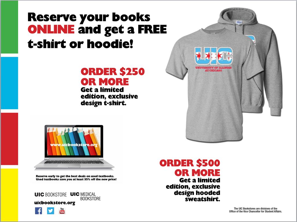 UIC Bookstore Increases Online Textbook Reservations by 22%